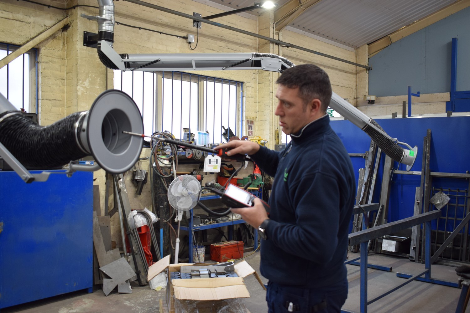 LEV System Documentation | Impact Technical Services | Dust and Fume ...